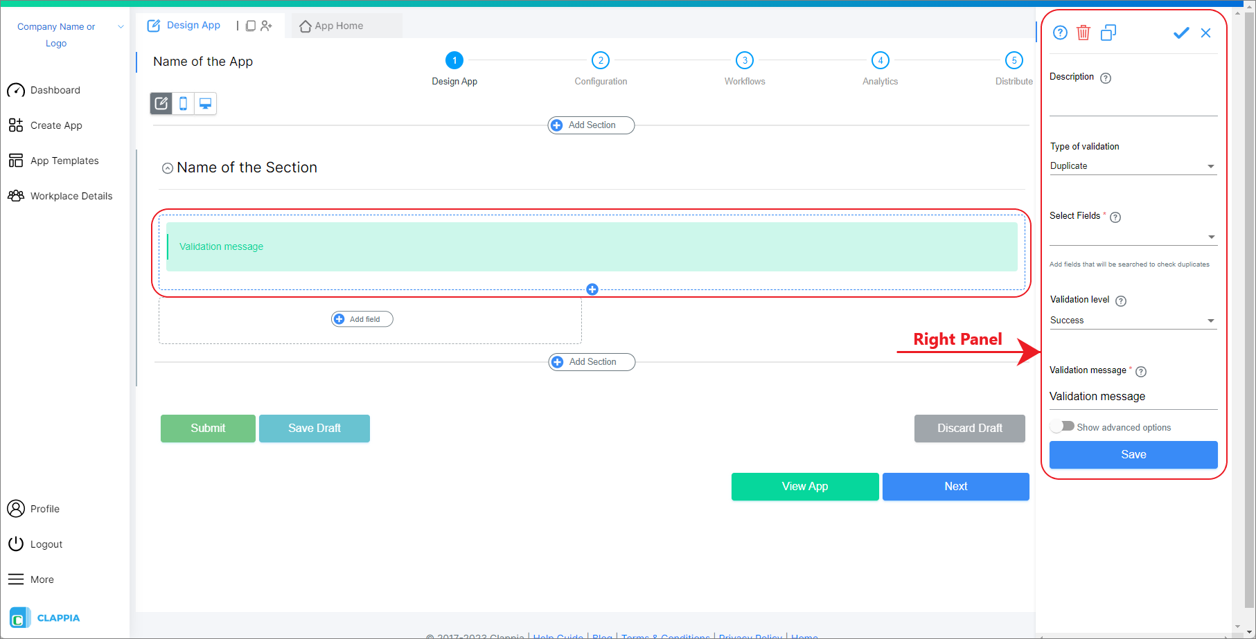 Validation Block | Clappia